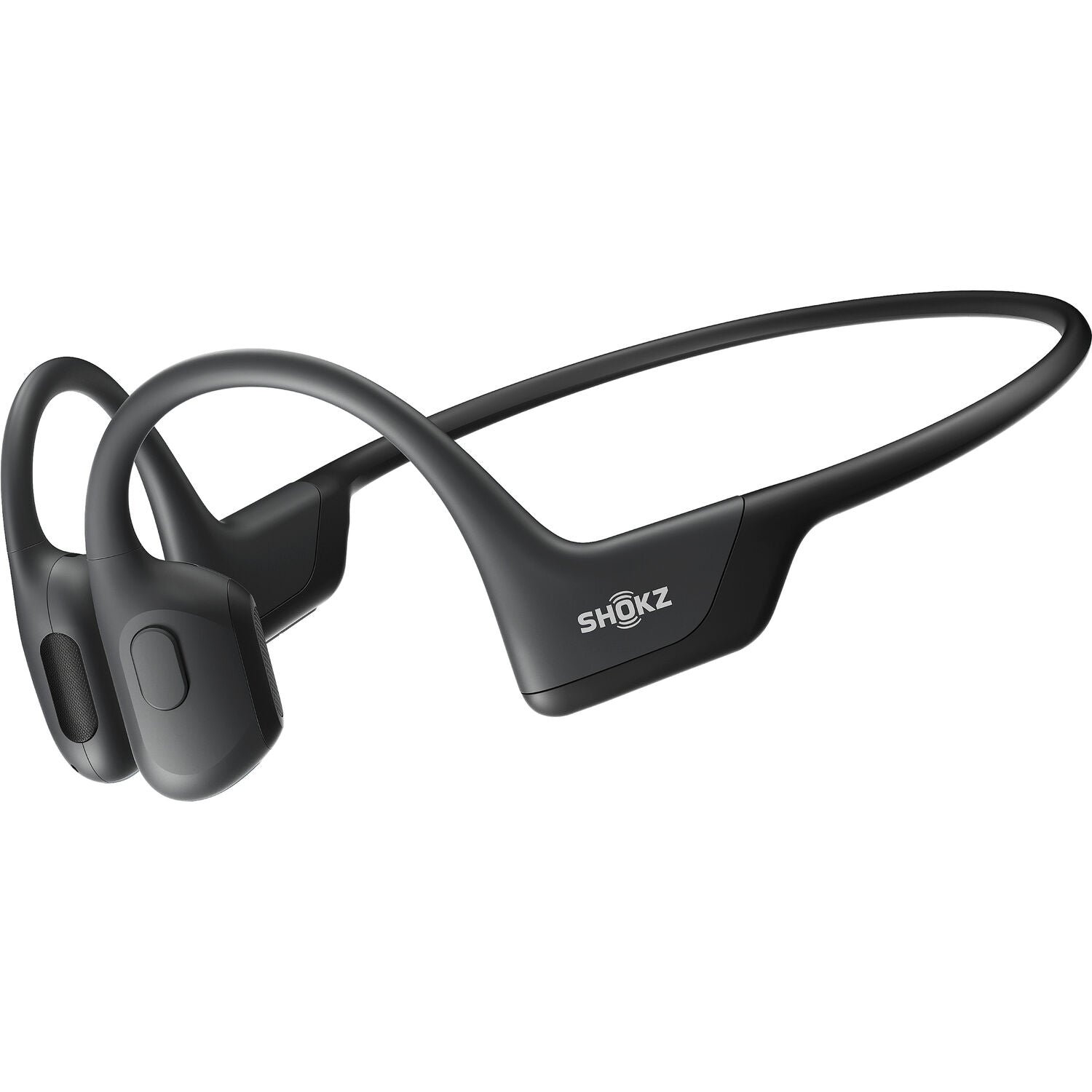 Shokz OpenRun Bone Conduction Open-Ear Endurance Headphones Black S803 ...